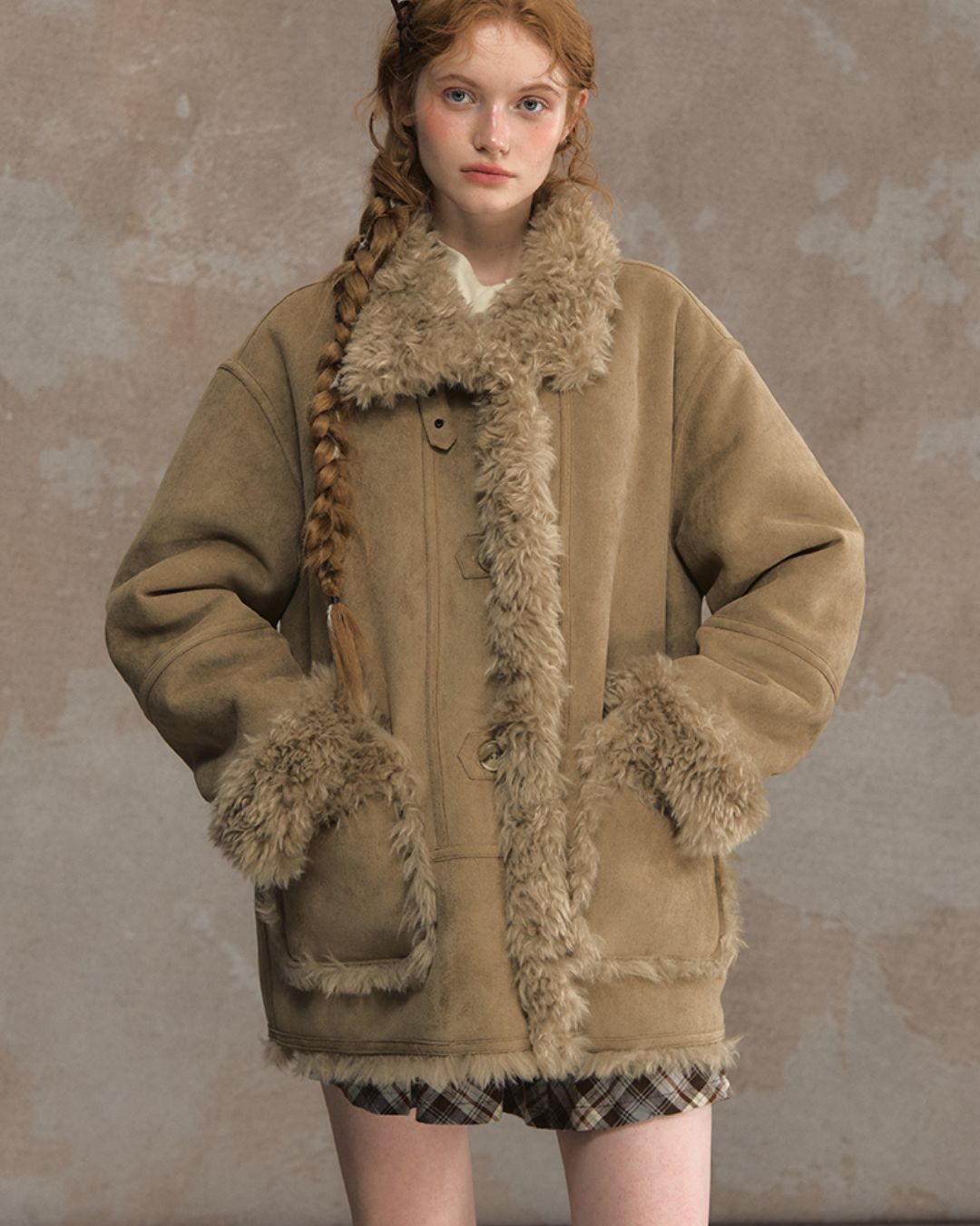 Reversible Mouton Fur Coat CT025 – DITEE
