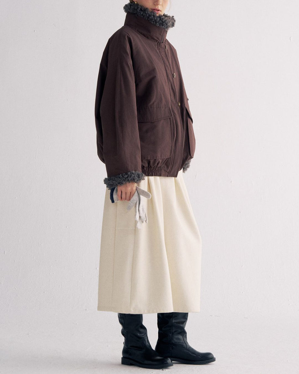 Wool Straight Cropped Pants PT031 – DITEE